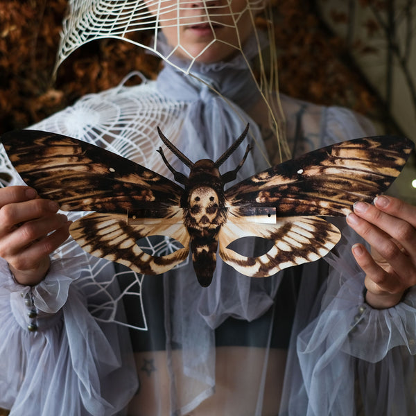 'Death's-Head' Hawkmoth Mask - Moth & Myth